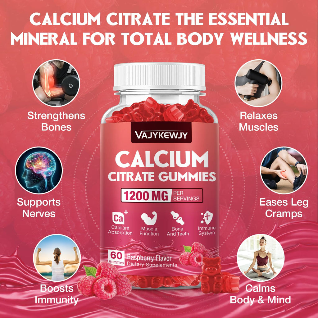 VitaminEsentials calcium gummies for daily intake