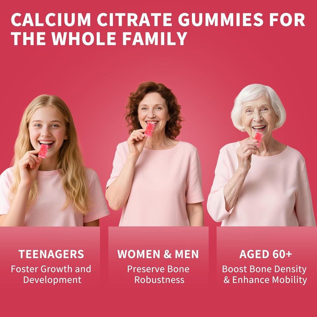 VitaminEsentials calcium gummies for easy absorption