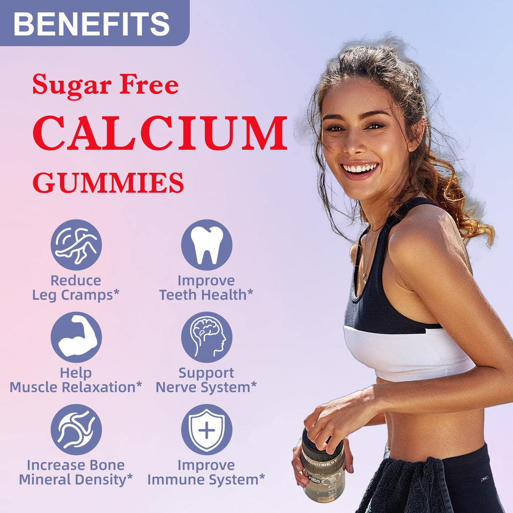 VitaminEsentials calcium gummies for healthy teeth