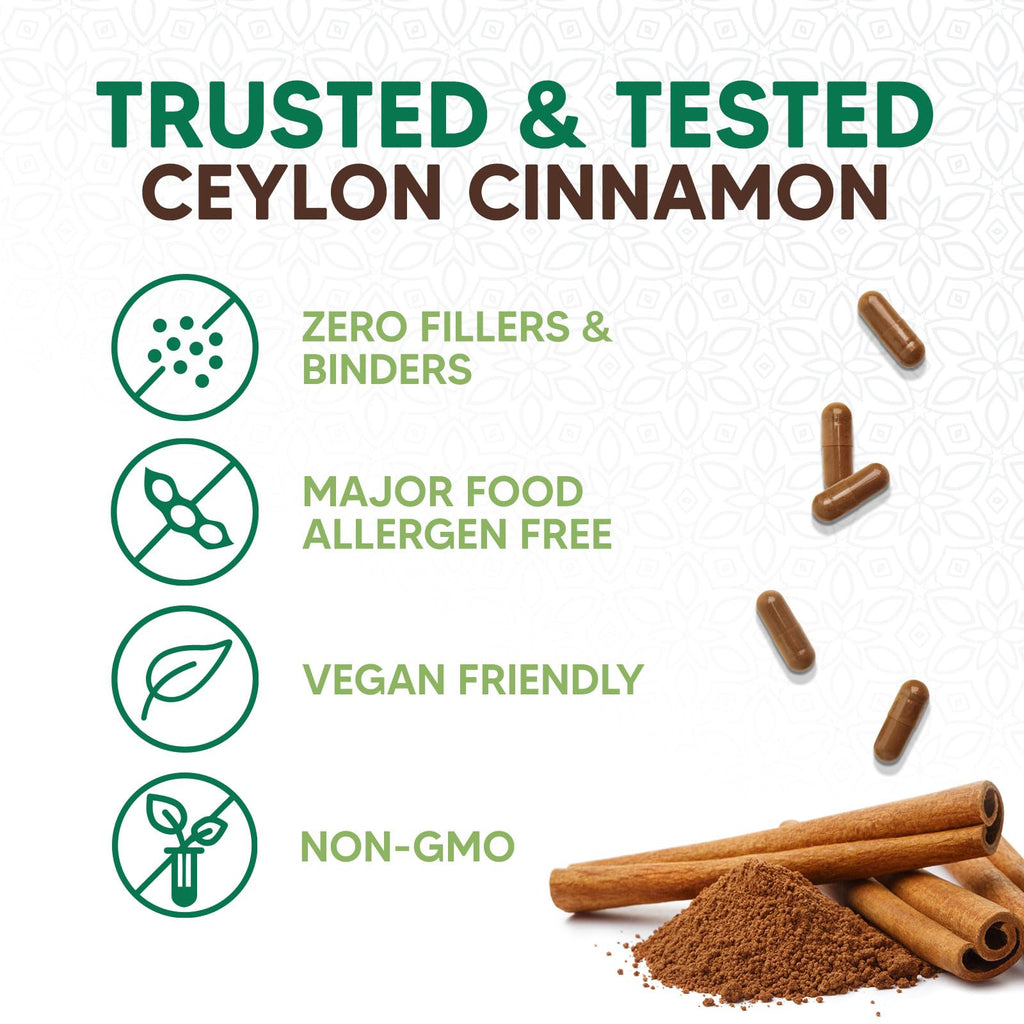 VitaminEsentials Ceylon cinnamon capsules