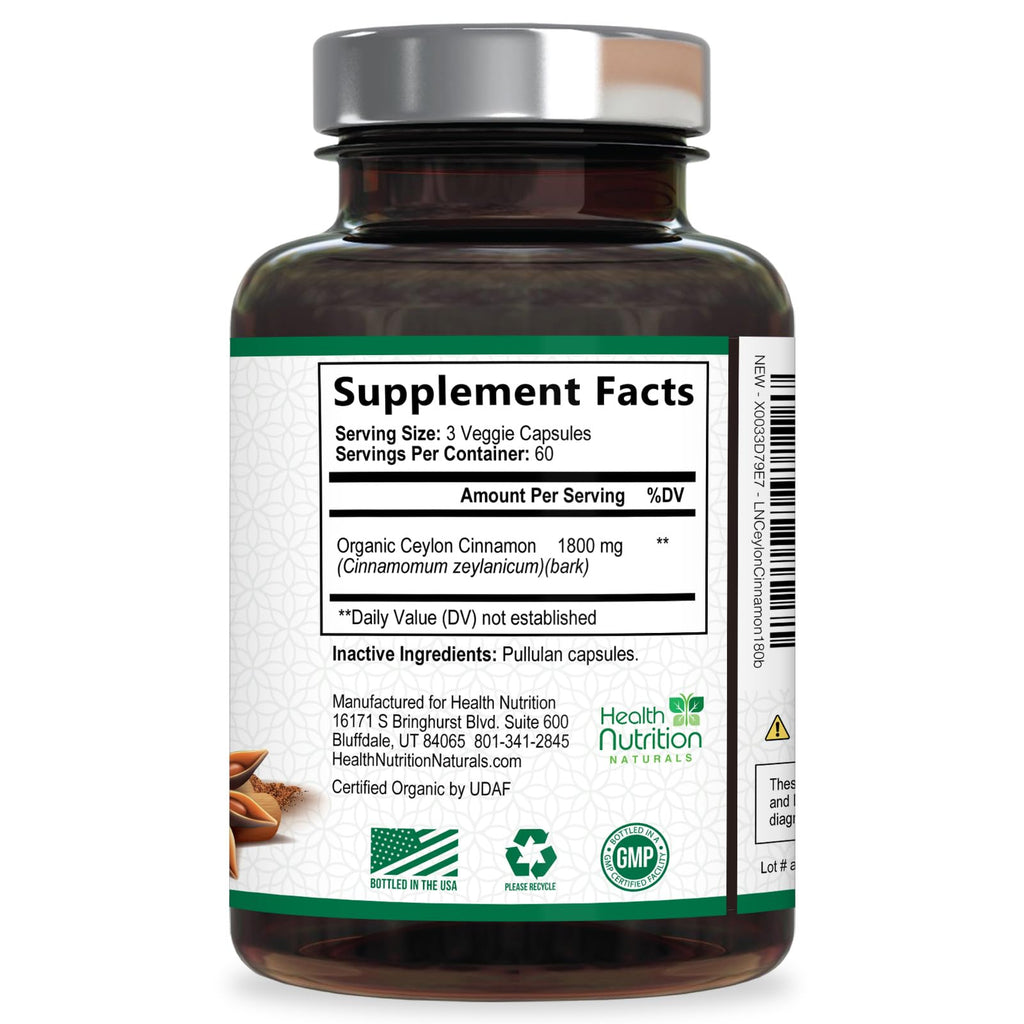 VitaminEsentials Ceylon cinnamon supplement