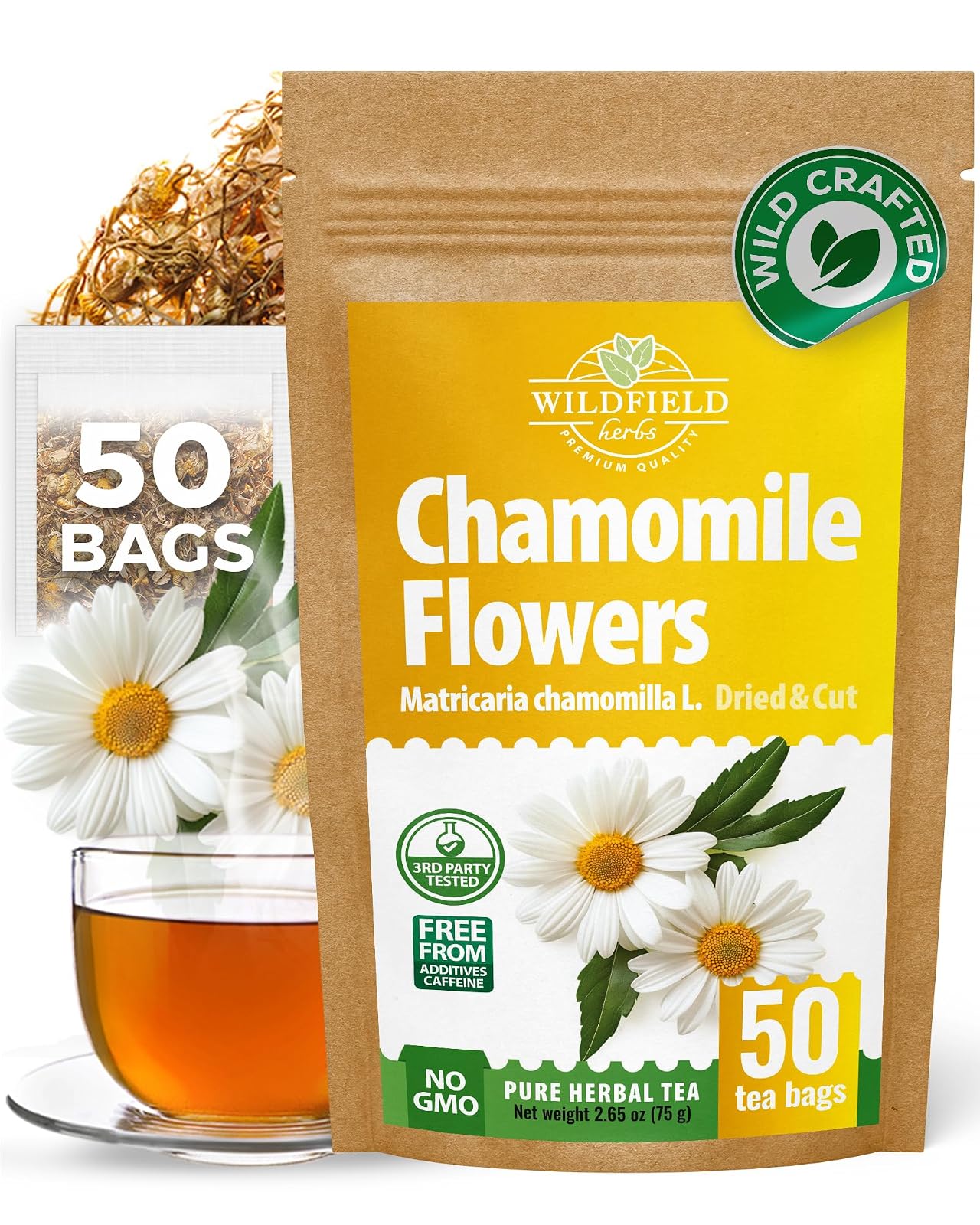 VitaminEsentials chamomile herbal tea bags