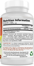 VitaminEsentials Chromium Picolinate benefits