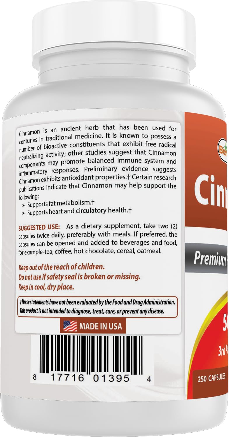 VitaminEsentials cinnamon for overall vitality