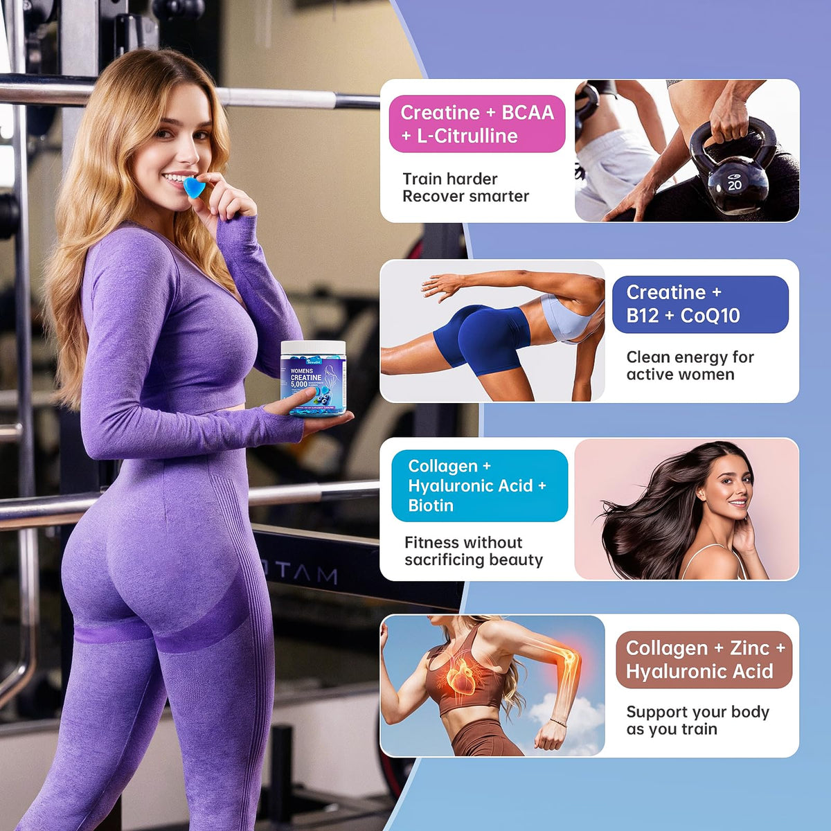 VitaminEsentials creatine for energy boost