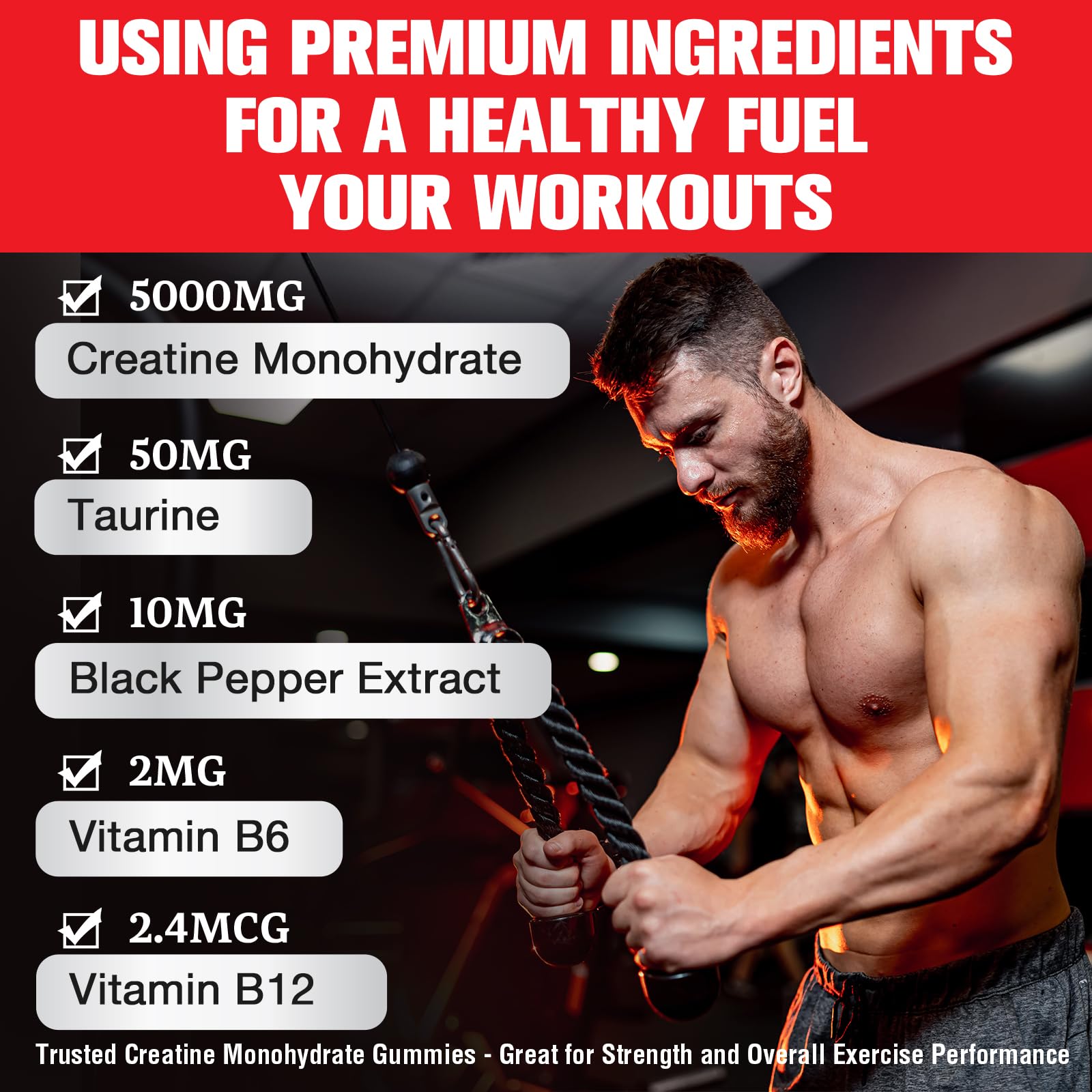 VitaminEsentials creatine for enhanced performance