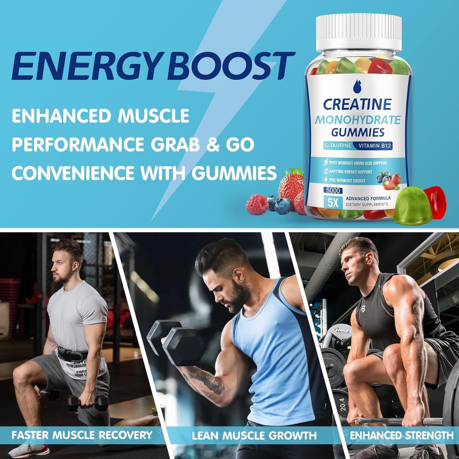 VitaminEsentials creatine for workout support