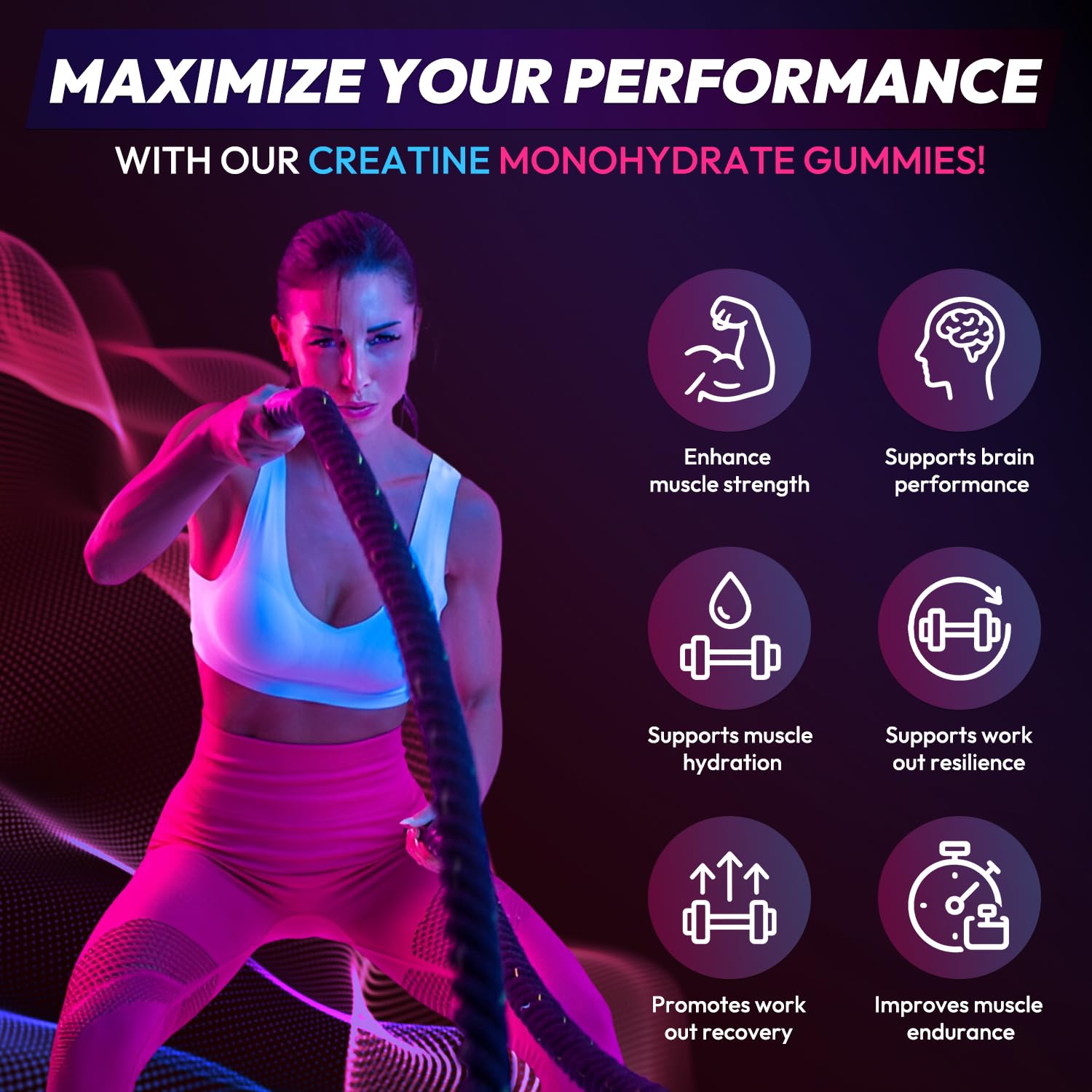 VitaminEsentials creatine for workout support