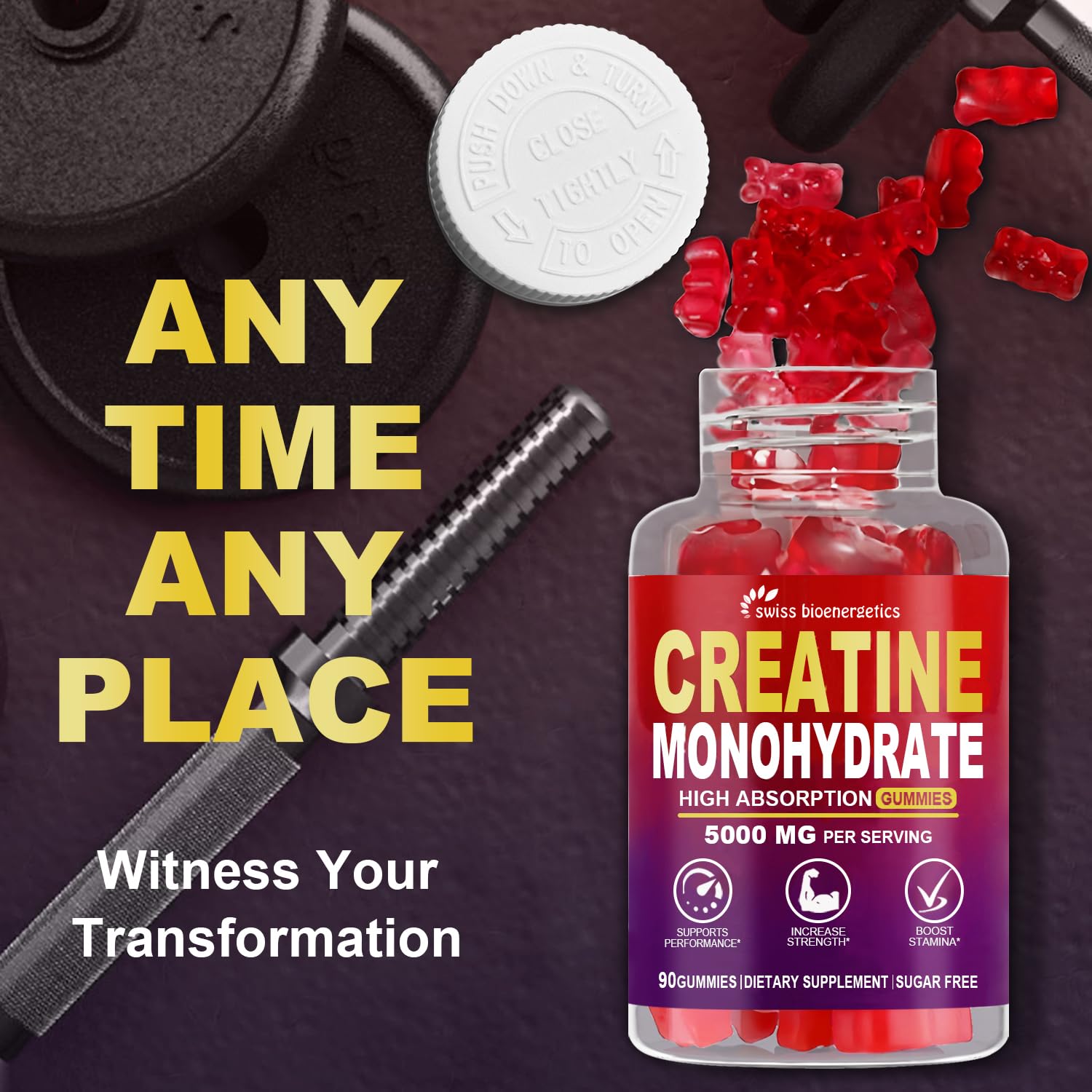 VitaminEsentials creatine gummies benefits