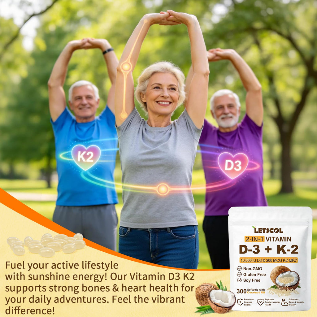 VitaminEsentials D3 K2 for energy