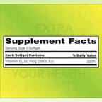 VitaminEsentials D3 softgels for immunity