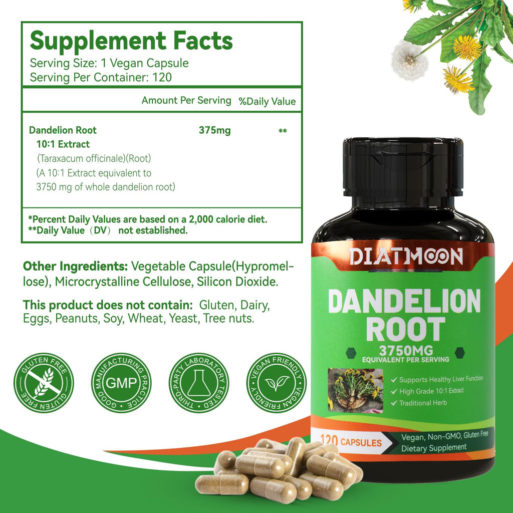 VitaminEsentials dandelion root immune support