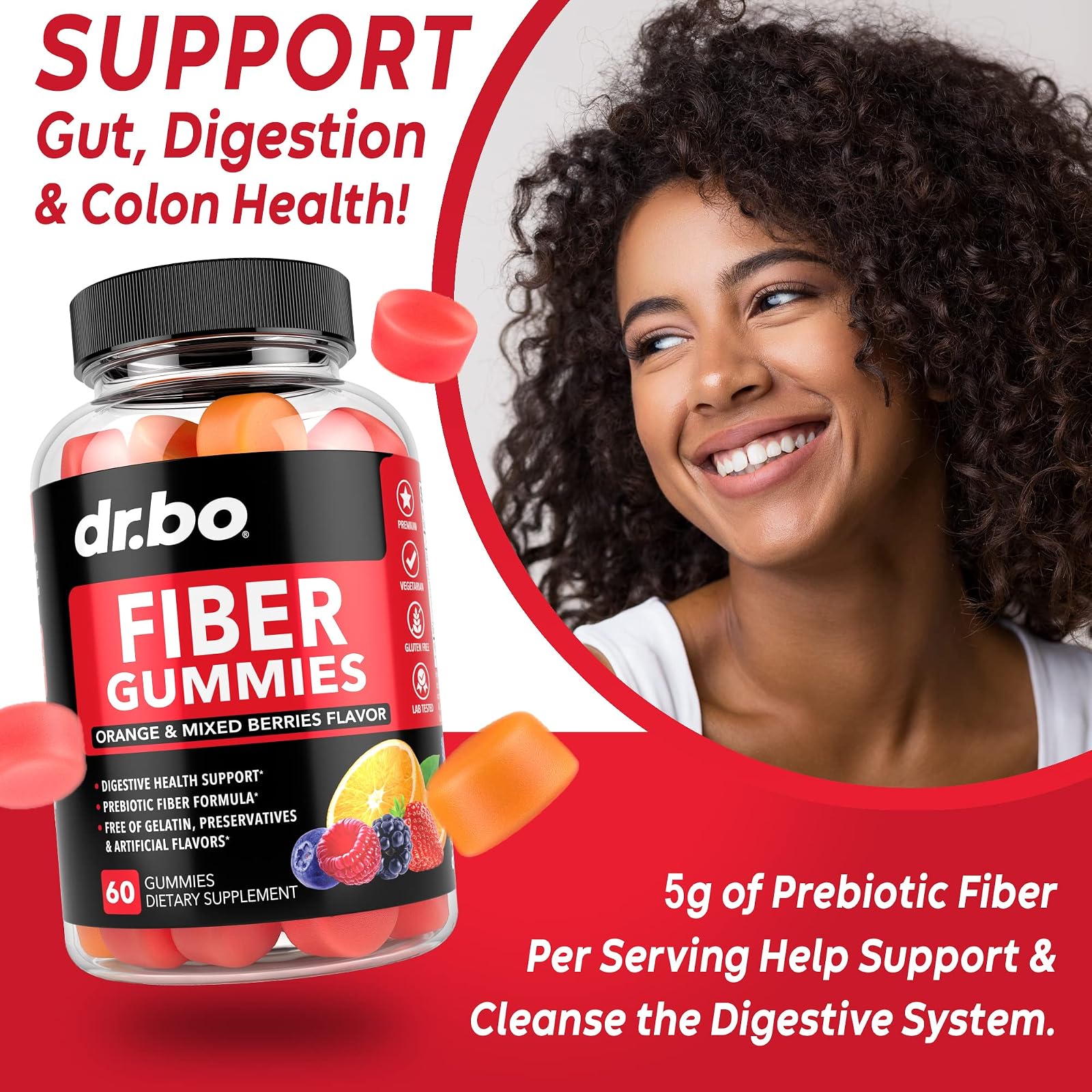 VitaminEsentials dietary fiber gummies