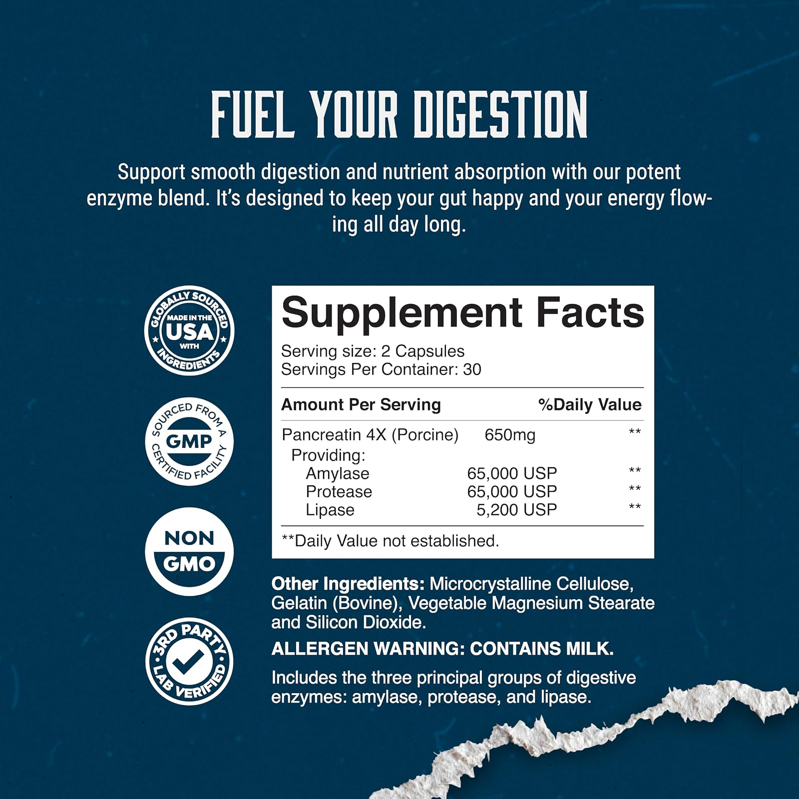 VitaminEsentials digestive enzyme capsules benefits