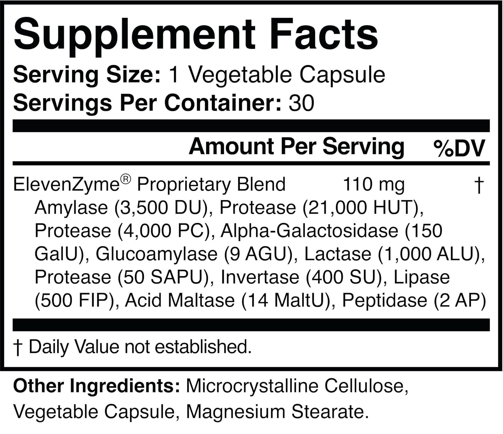 VitaminEsentials digestive enzymes for digestion