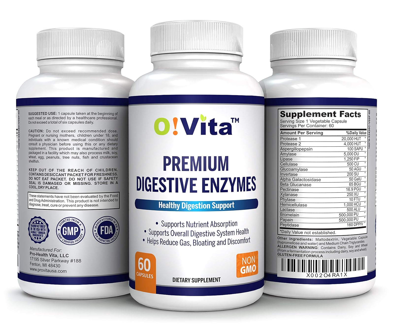 VitaminEsentials digestive enzymes supplement