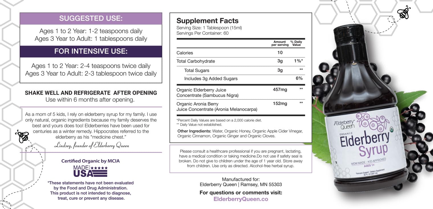 VitaminEsentials elderberry syrup benefits
