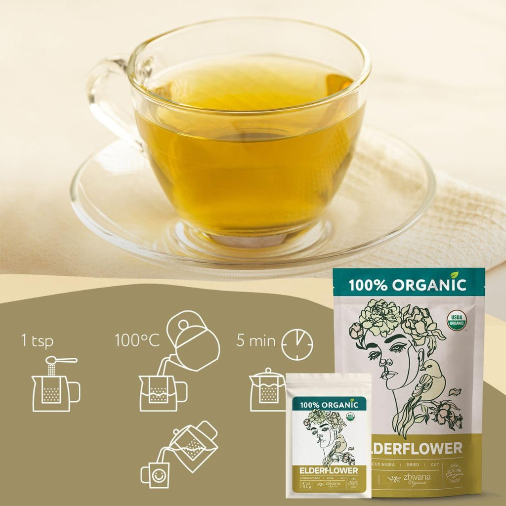VitaminEsentials elderflower tea 4 oz