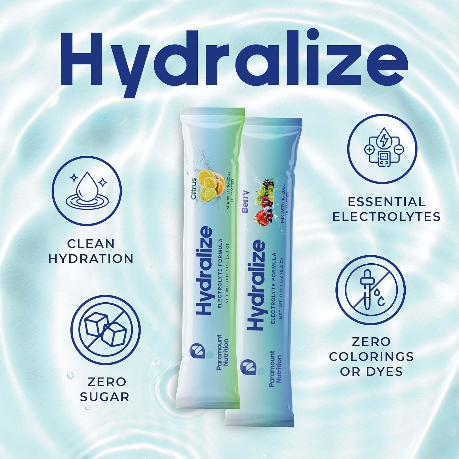 VitaminEsentials electrolyte packets for energy