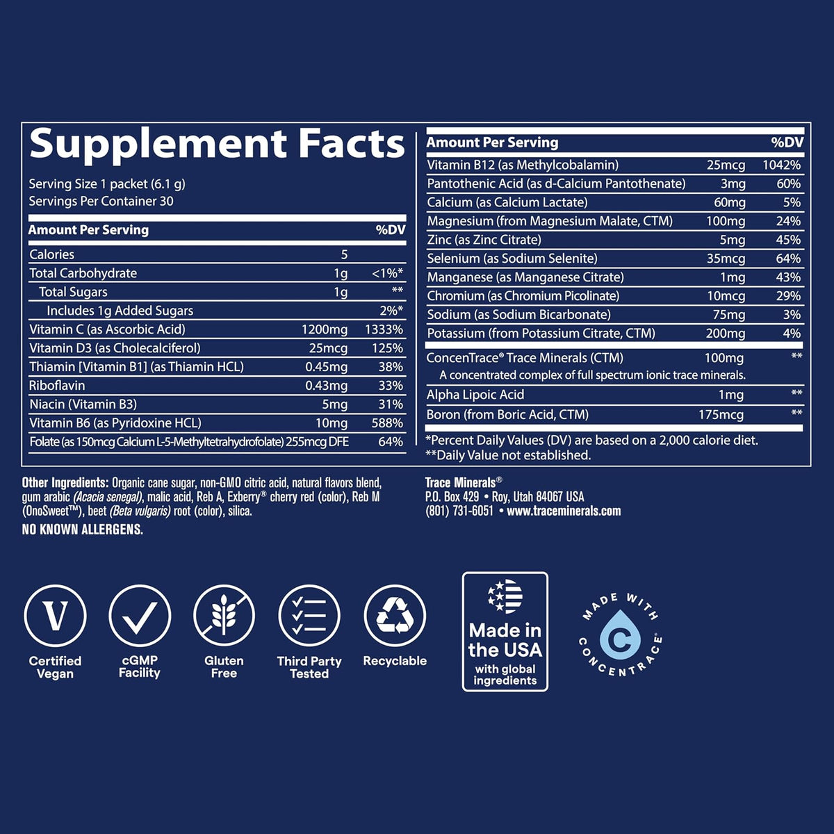 VitaminEsentials electrolyte powder for energy