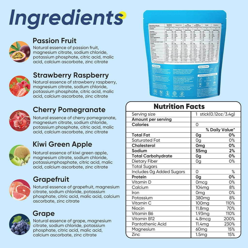 VitaminEsentials electrolytes for hydration