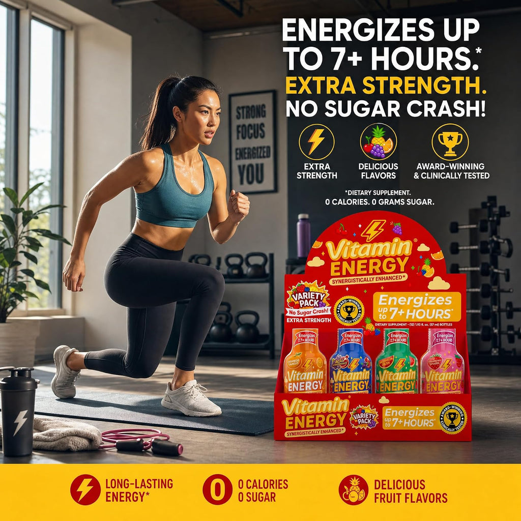 VitaminEsentials energy shot benefits