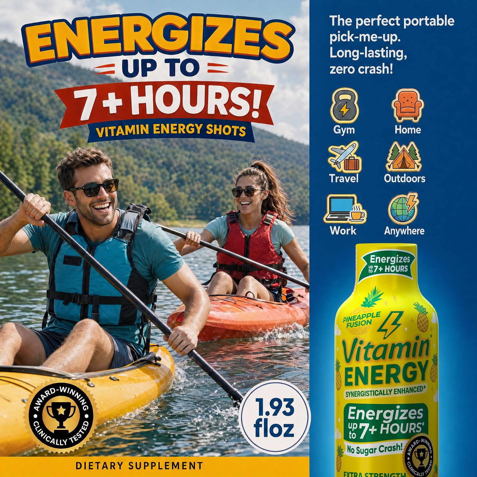 VitaminEsentials energy shots for workouts