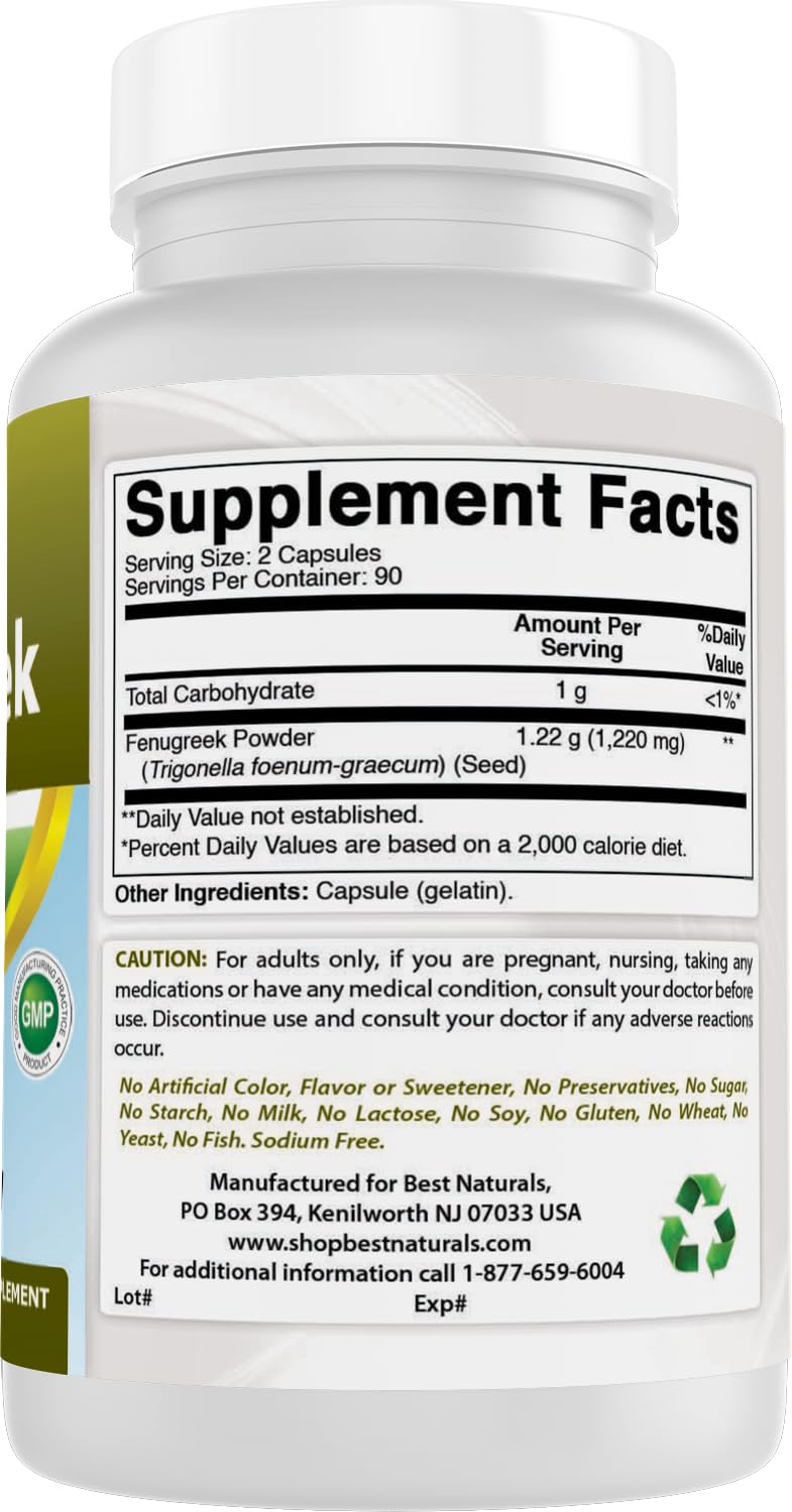 VitaminEsentials fenugreek for hormonal balance