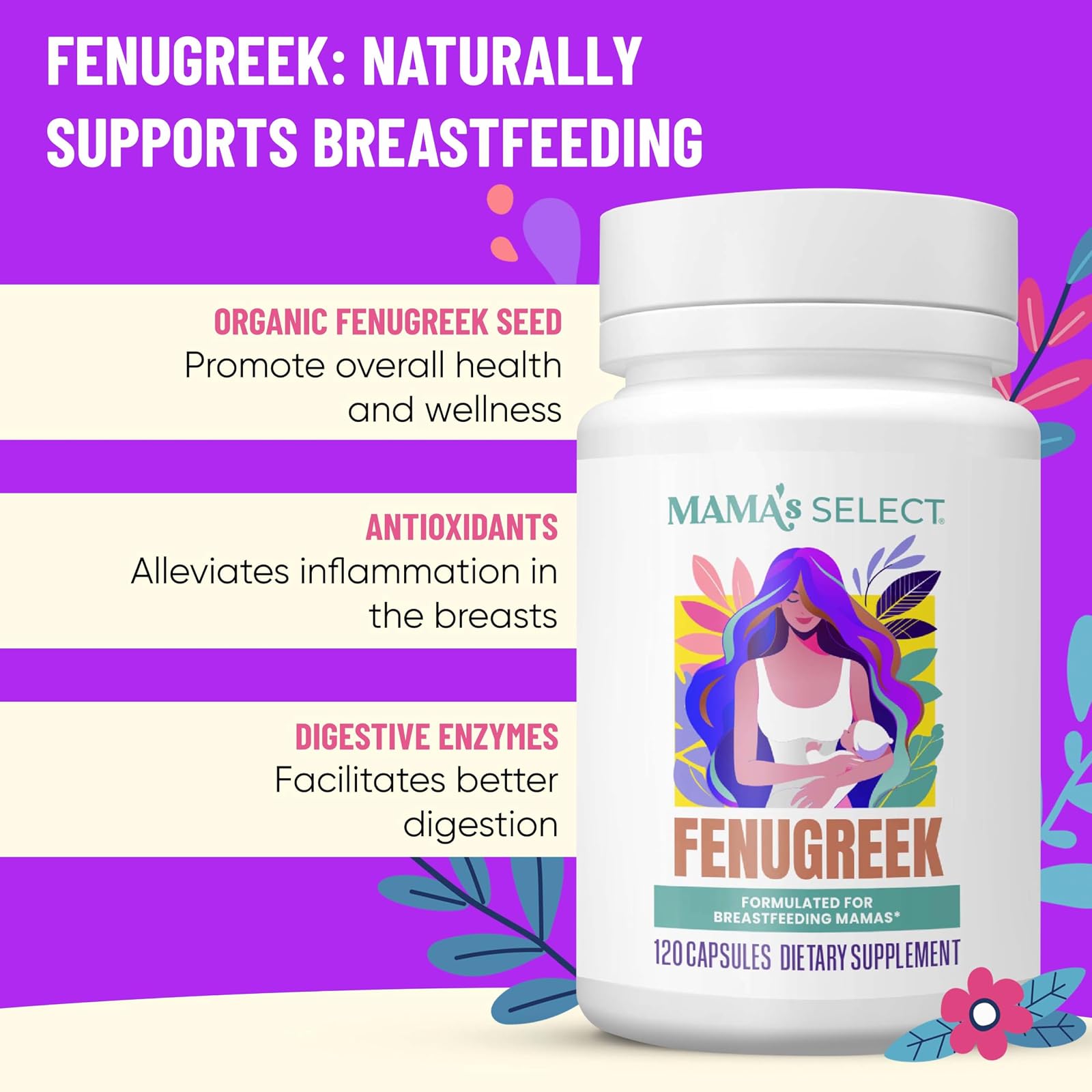 VitaminEsentials fenugreek supplement benefits