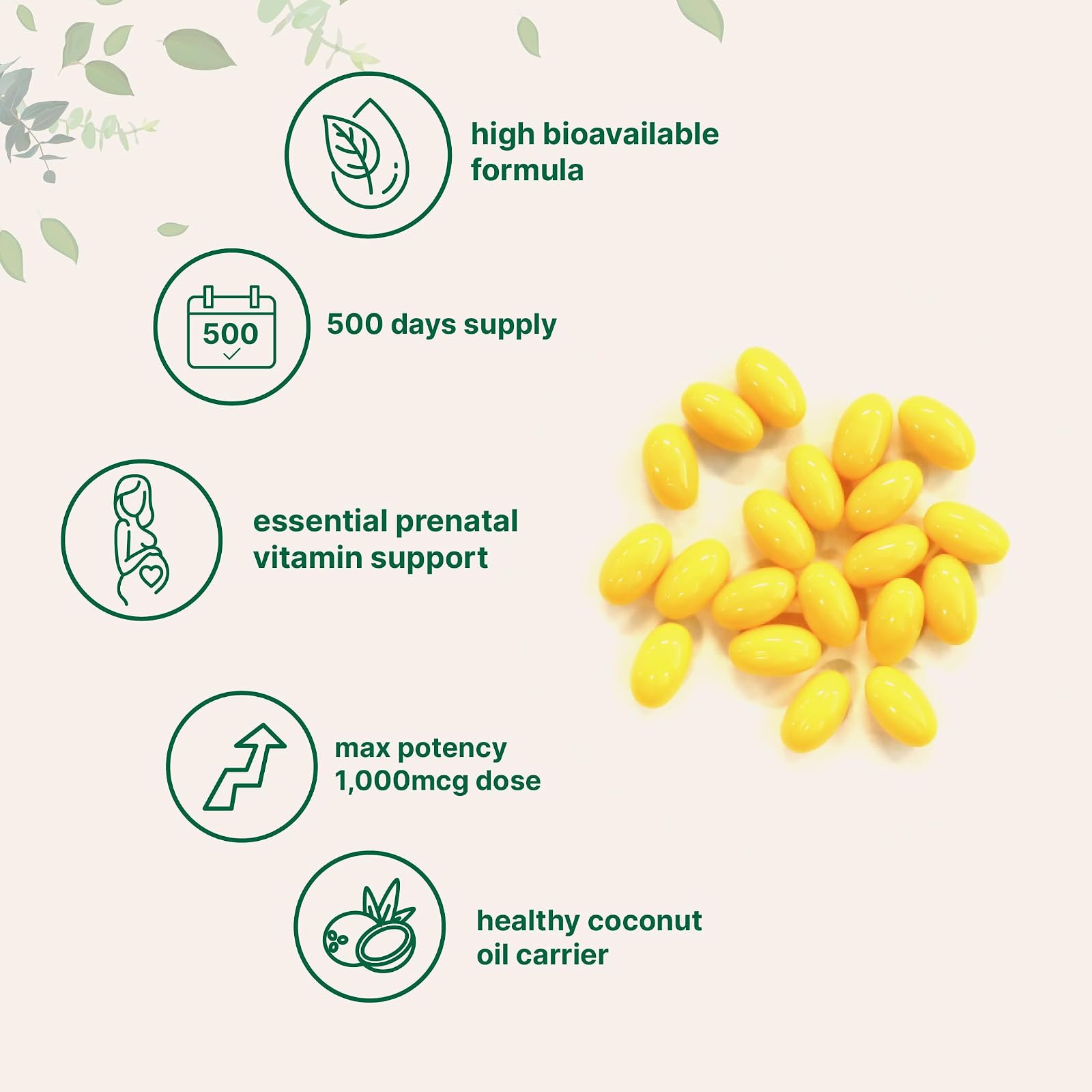 VitaminEsentials folic acid 1000 mcg