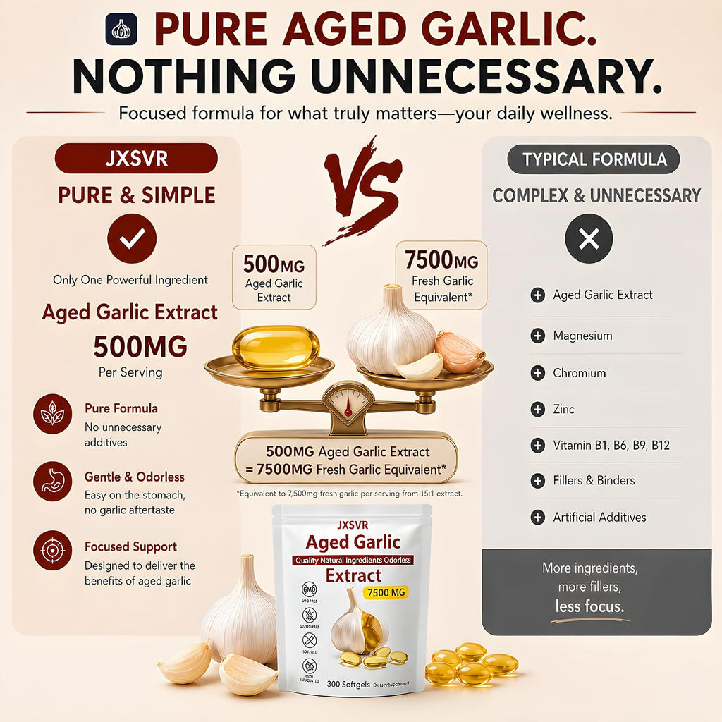 VitaminEsentials garlic extract benefits