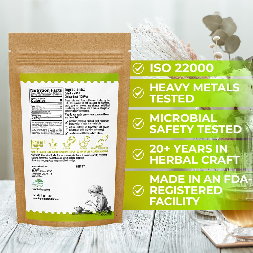VitaminEsentials ginkgo tea for wellness