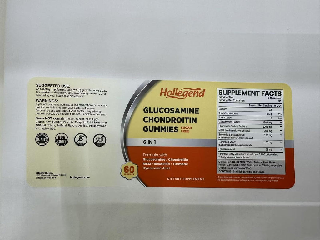 VitaminEsentials glucosamine chondroitin gummies