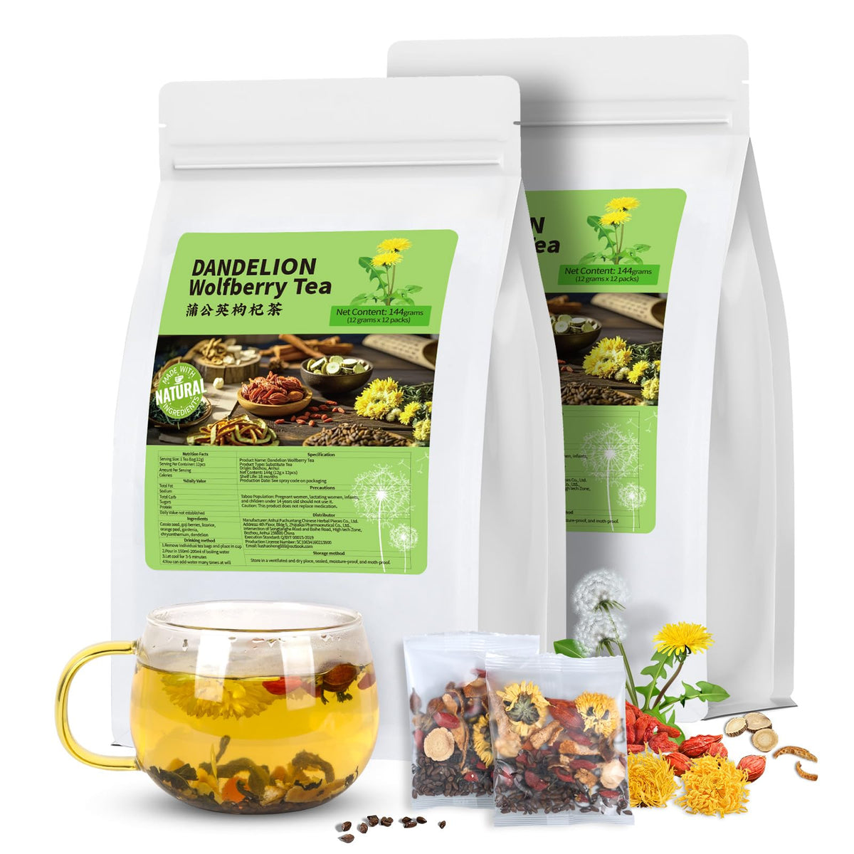 VitaminEsentials herbal tea bags