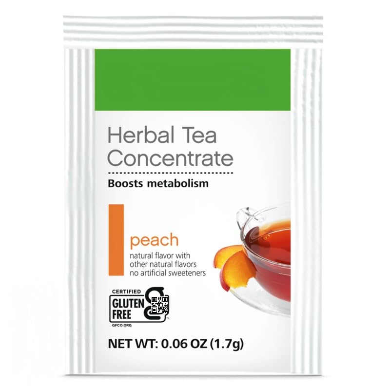 VitaminEsentials herbal tea peach packets