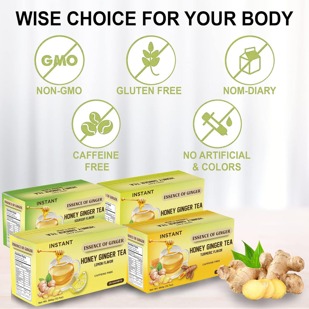 VitaminEsentials honey ginger packets