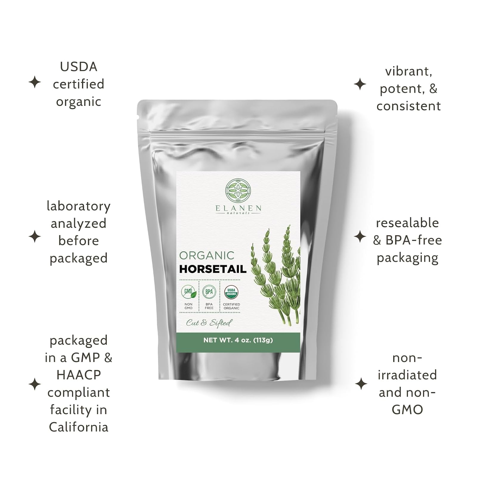 VitaminEsentials horsetail tea for wellness