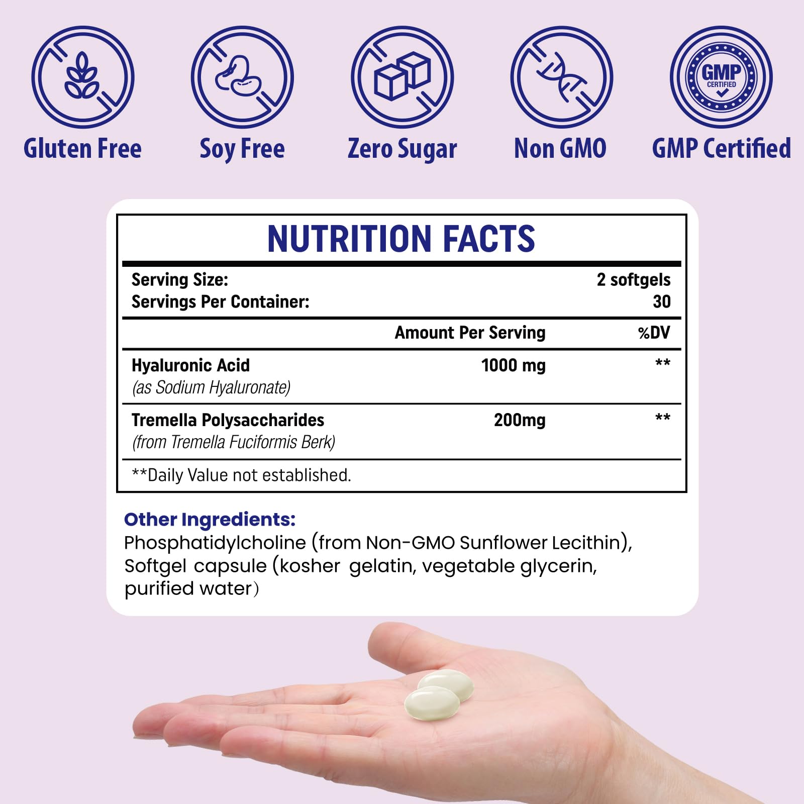 VitaminEsentials hyaluronic acid 1000 mg