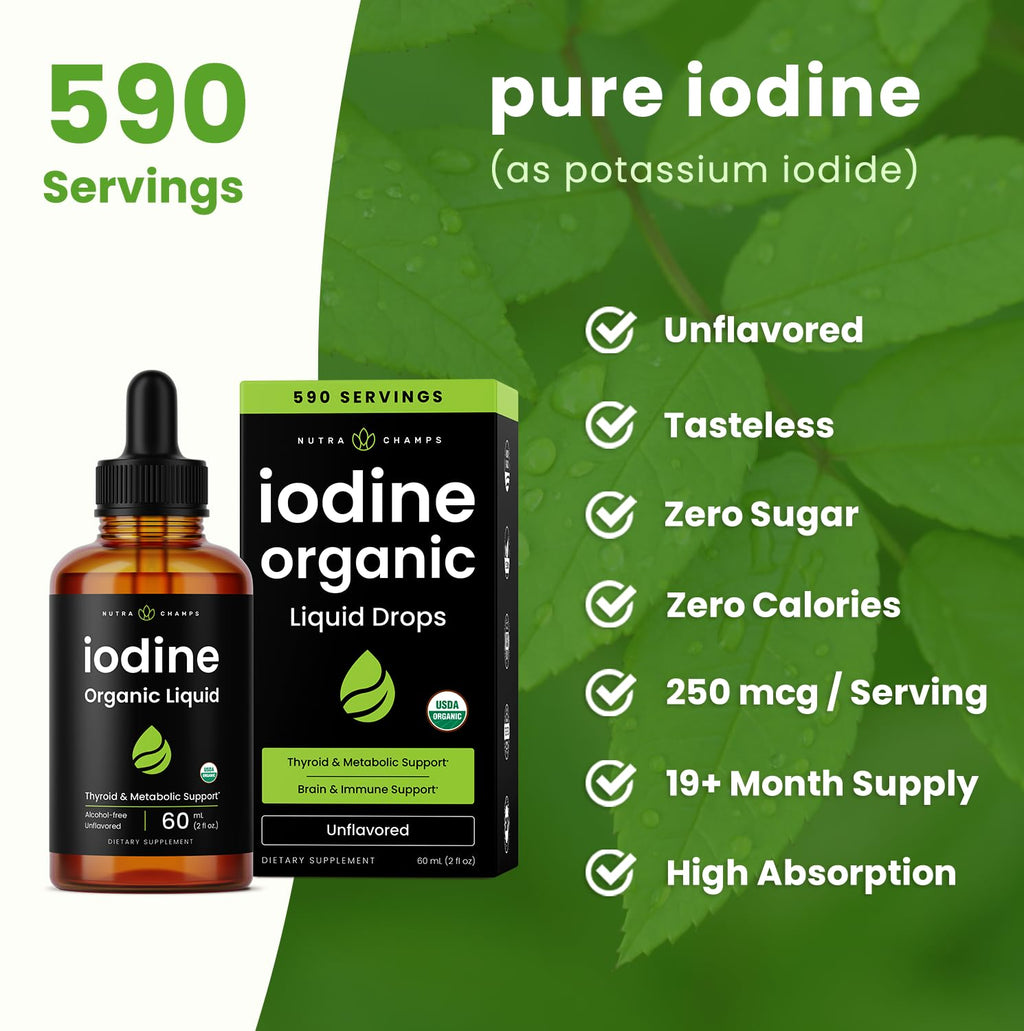 VitaminEsentials iodine liquid dosage