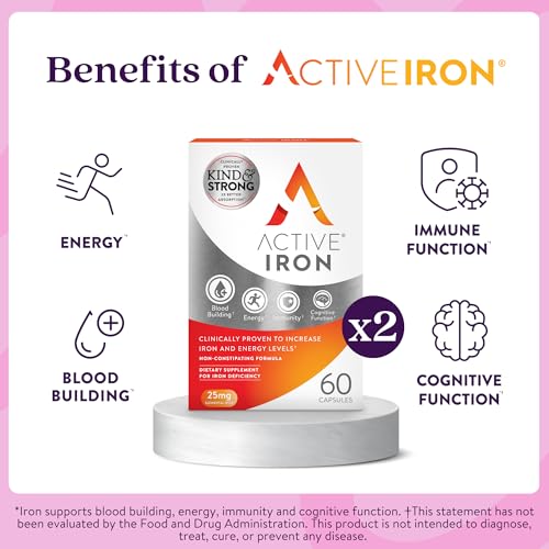 VitaminEsentials iron capsules for vitality