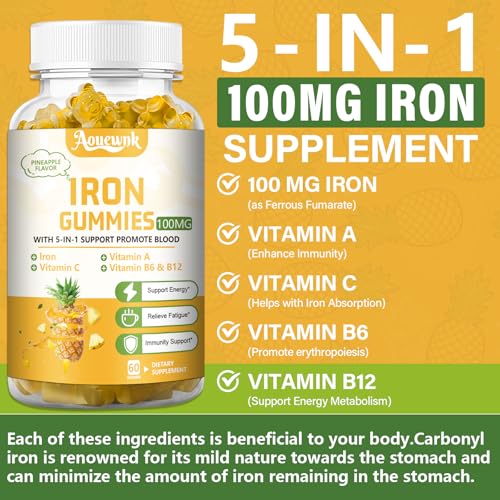 VitaminEsentials iron gummies benefits