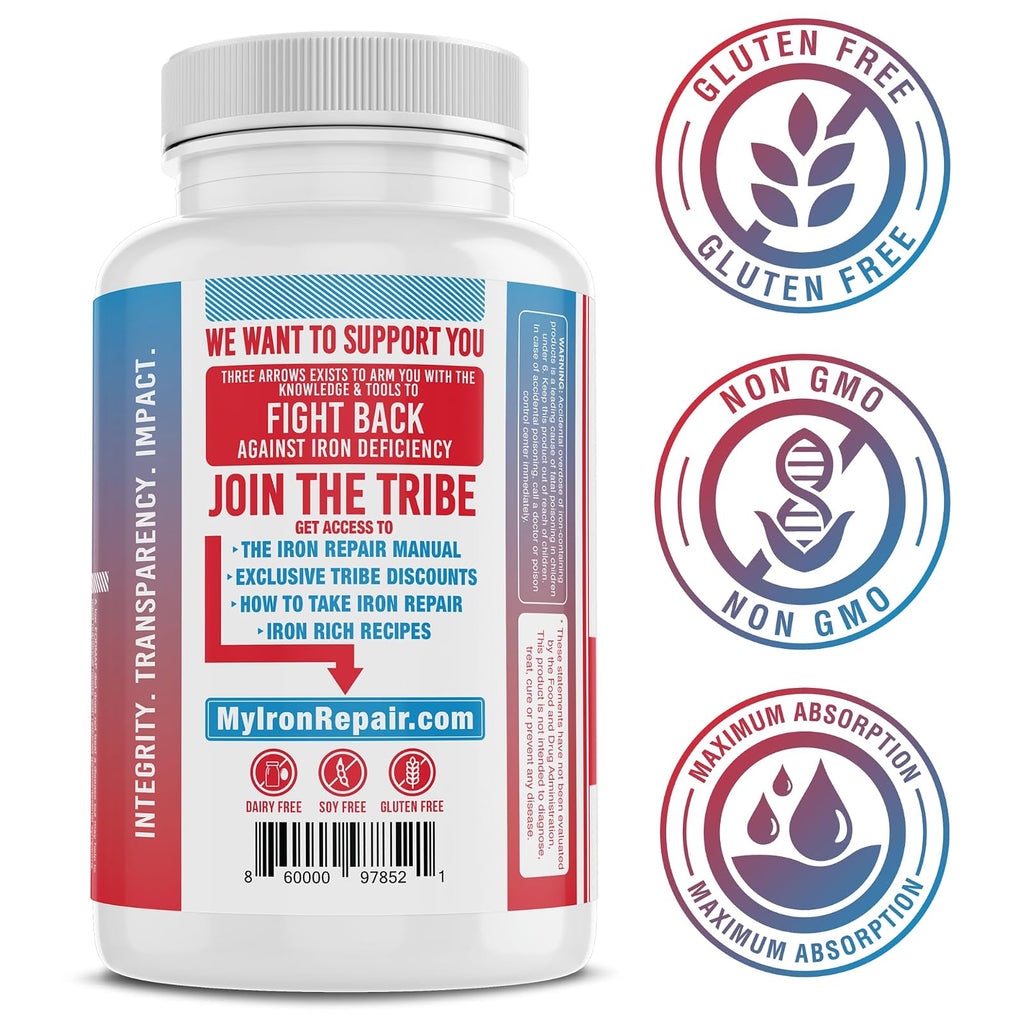 VitaminEsentials iron repair plus benefits