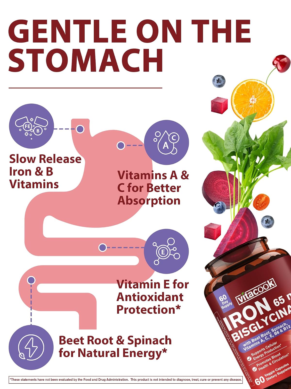 VitaminEsentials iron supplement benefits