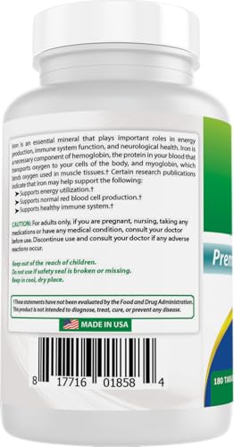 VitaminEsentials iron supplement benefits