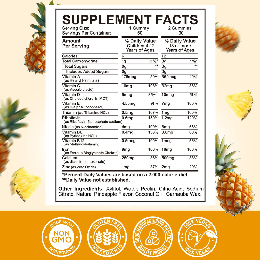VitaminEsentials kids gummy vitamins