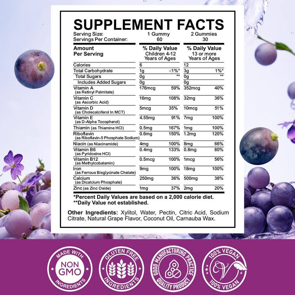 VitaminEsentials kids vitamins for energy