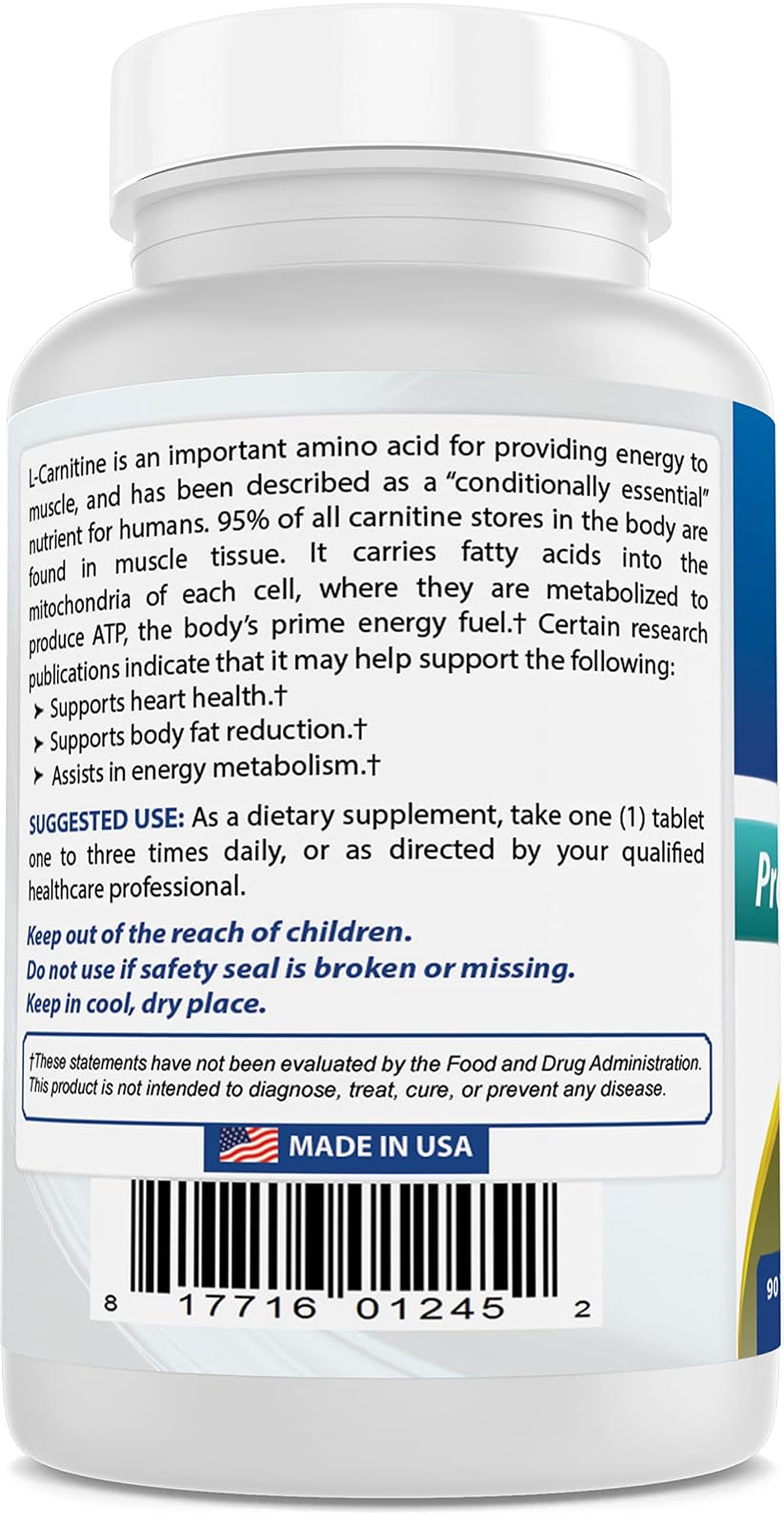 VitaminEsentials L-Carnitine benefits