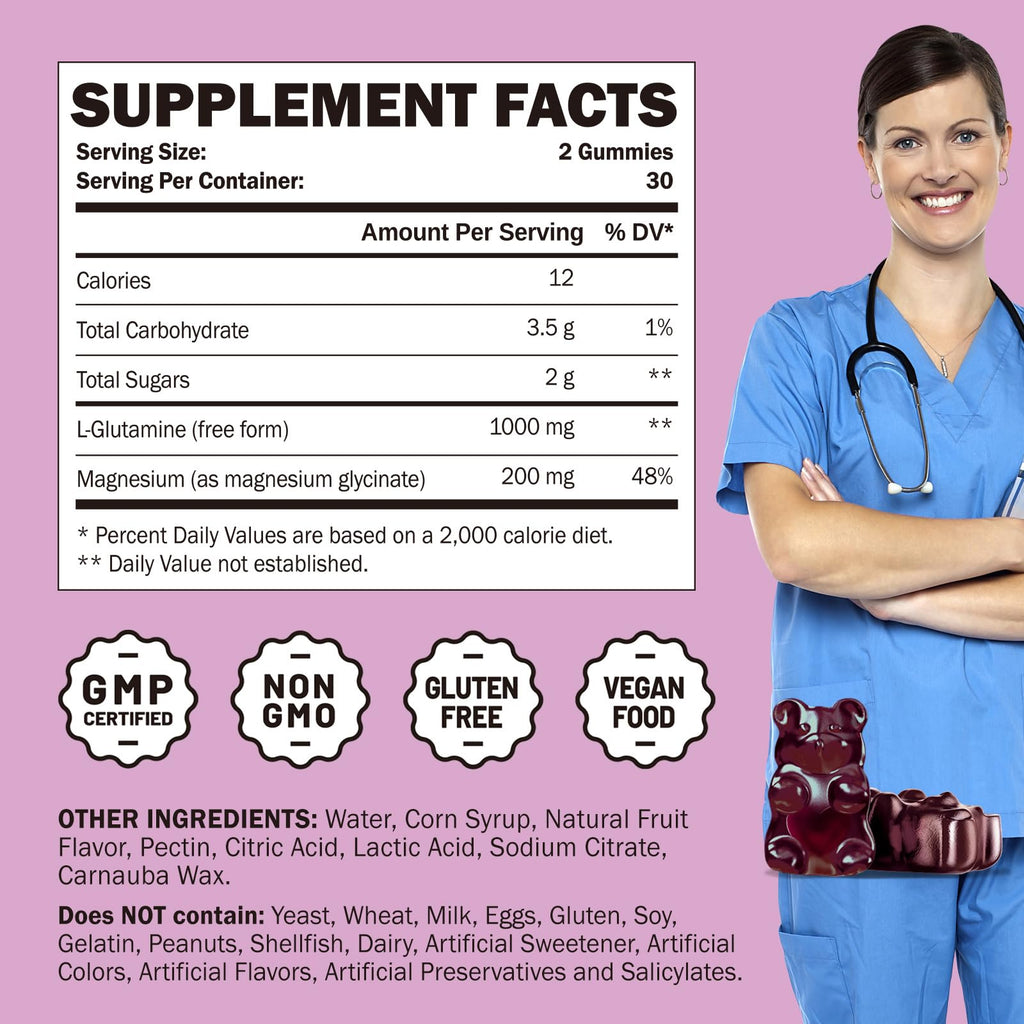 VitaminEsentials l-glutamine for gut health