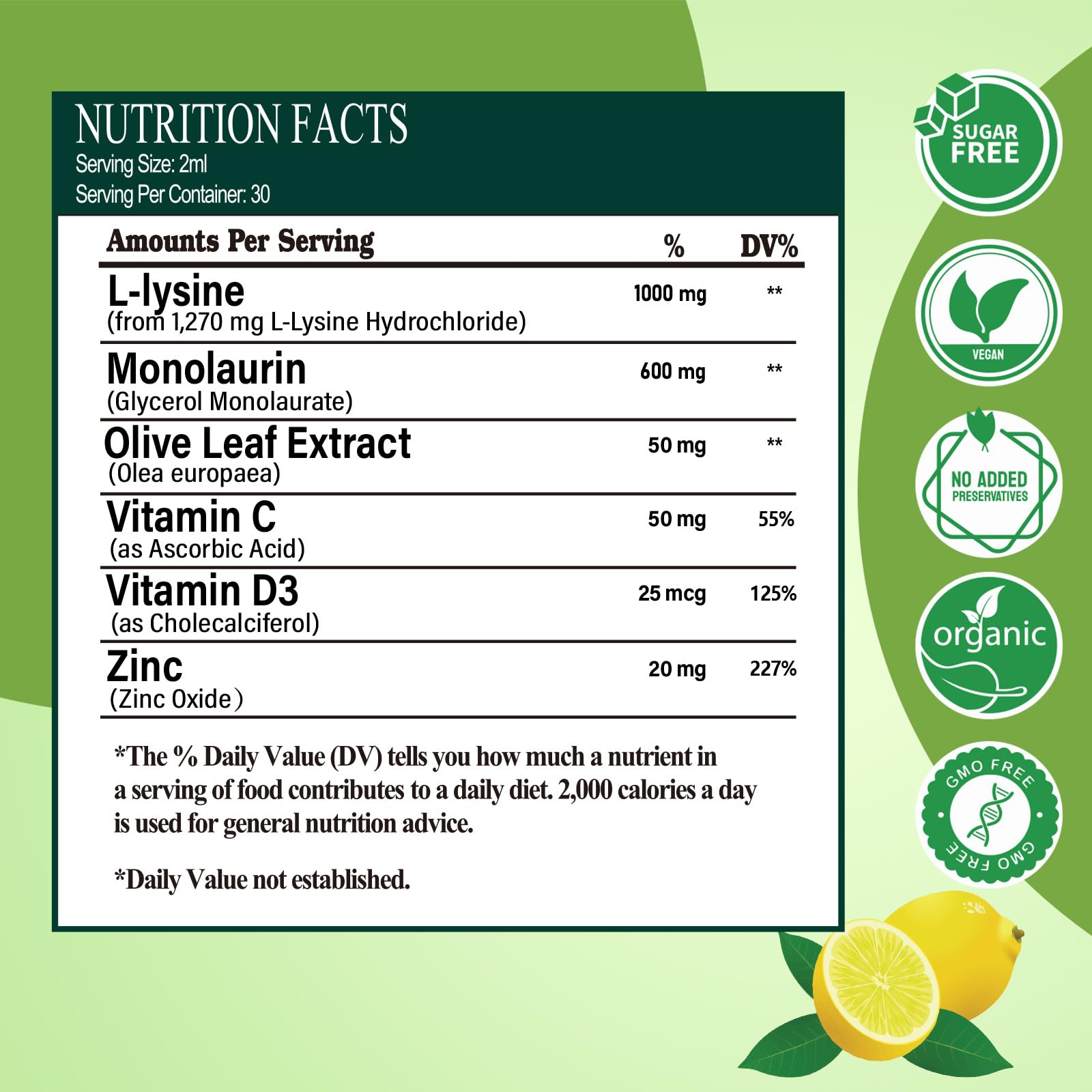 VitaminEsentials L-Lysine drops benefits