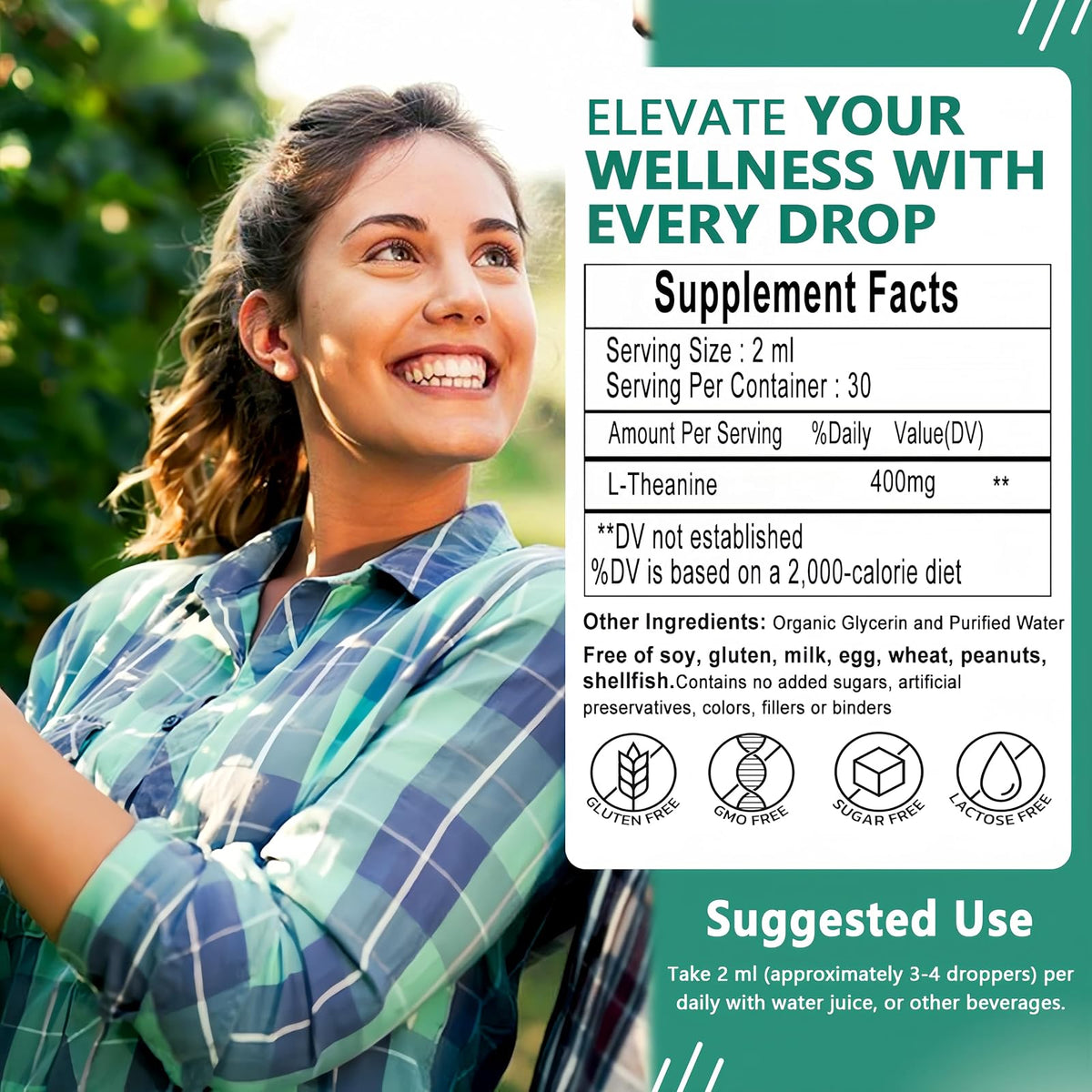 VitaminEsentials l-theanine for mental clarity